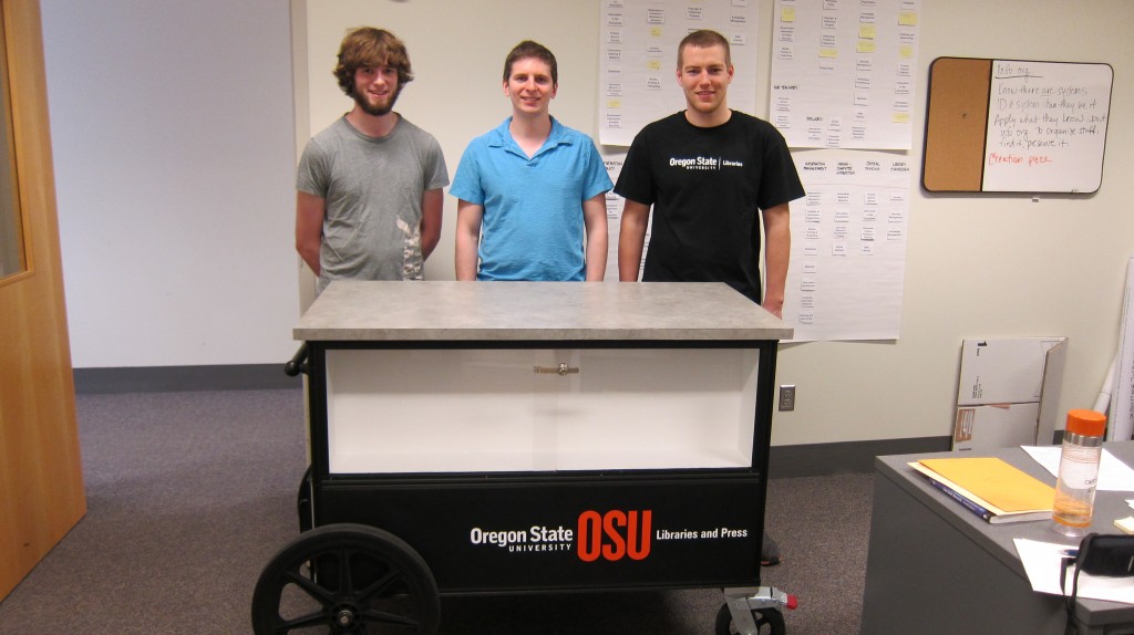 Students design mobile library cart, develop real-world skills ...