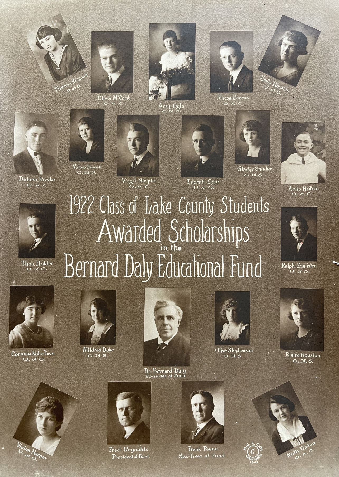 Bernard Daly's Promise « The enduring legacy of a place-based scholarship