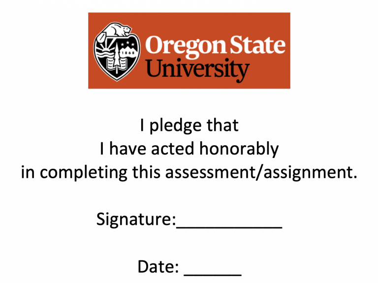 Academic Honesty in Online Assessment « Ecampus Course Development and ...