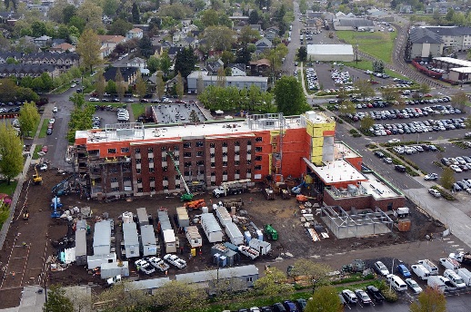 Tebeau Hall construction blog « A new residence hall for Oregon State ...