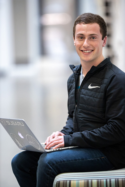 Staying in Bend and joining the Honors College set him up to go further ...