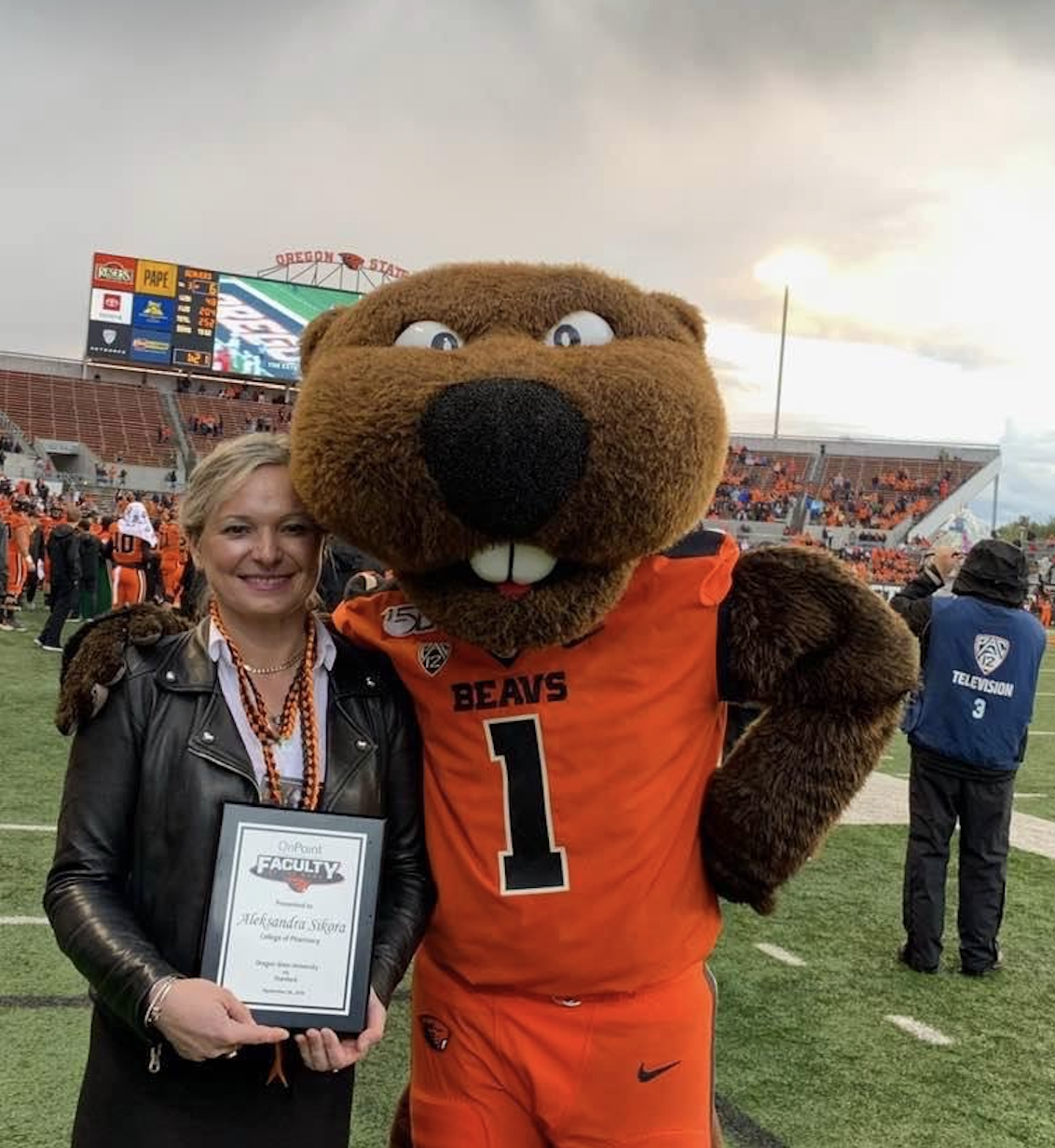 Dr. Aleksandra Sikora named OSU “On-Point Faculty Member of the Game ...