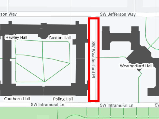 7/13-8/14/2020: SW Weatherford Place closure « OSU Corvallis Campus ...