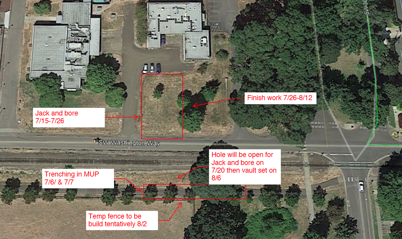 Washington-Way-work-area-map « OSU Corvallis Campus Closures, Shutdowns ...