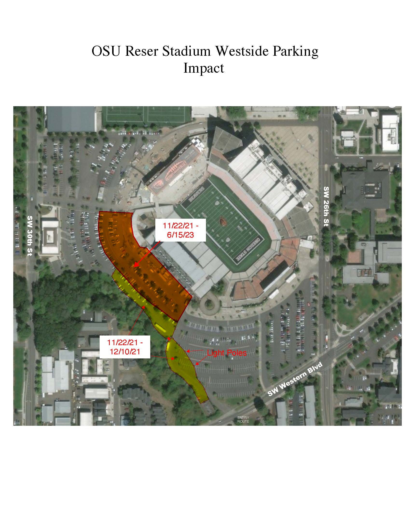 11/22/2021-6/15/2023: Closures scheduled for west area of Reser Stadium ...