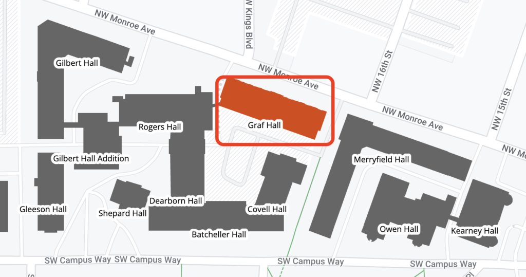 9/13/2022: Fire alarming testing scheduled for Graf Hall « OSU ...