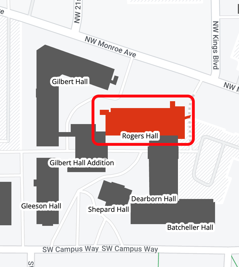 9/3/2022: Fire alarm testing scheduled for Rogers Hall « OSU Corvallis ...
