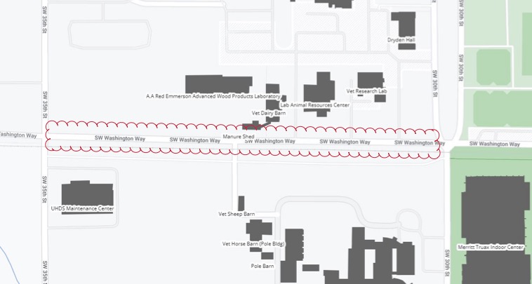 CLOSURE EXTENDED 11/23/2022: One lane closure with flagging operations ...