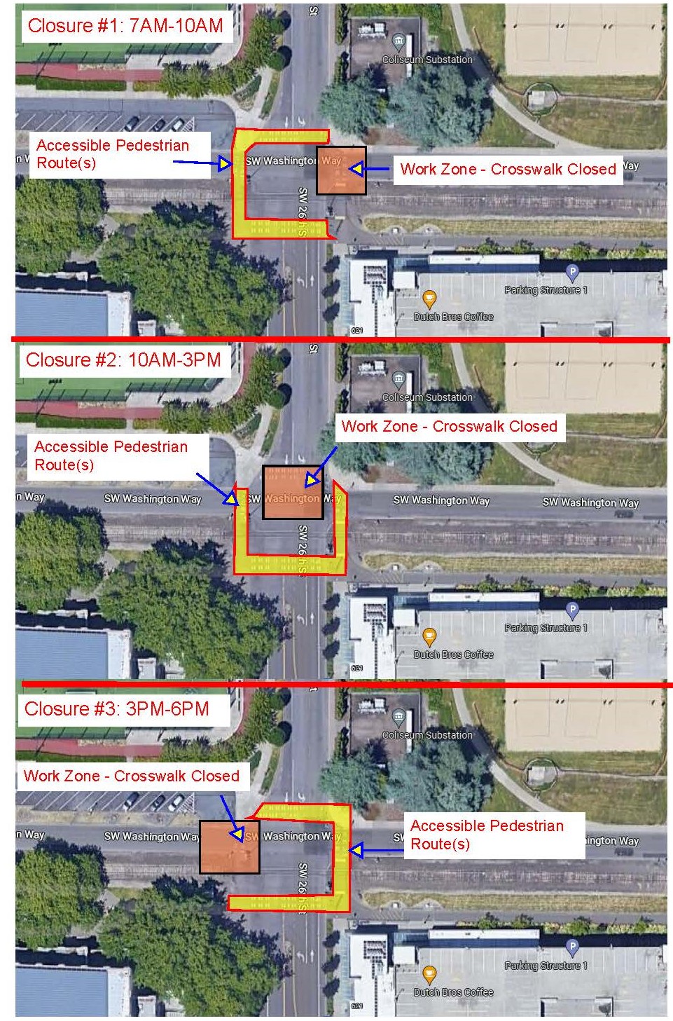 2/23: Crosswalk Closures & Flagging Operations at 26th St. & Washington ...