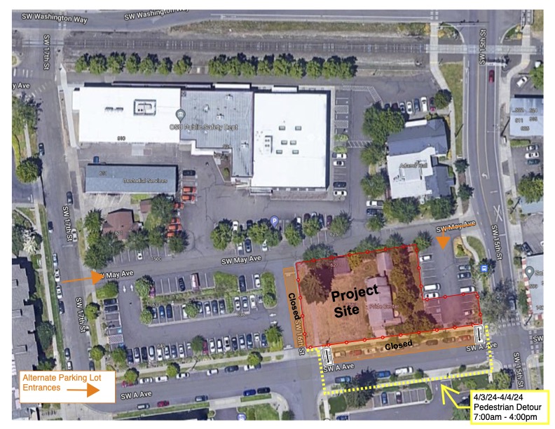 4/1-4/5: Pride Center parking lot access impacts and space closures ...