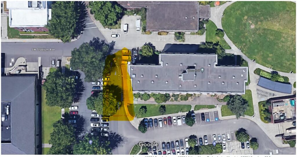 7/15-8/2: Stadium Ave. Closed Between Bloss Hall & CH2M Hill Alumni ...