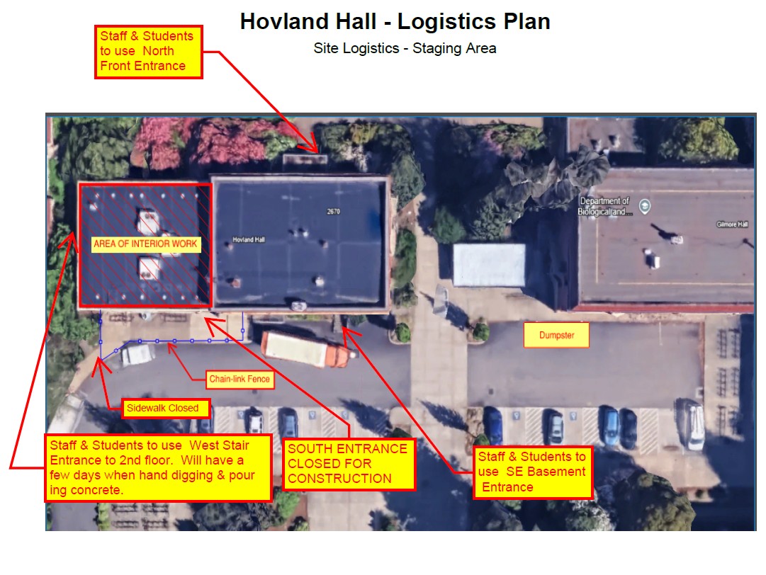 9/26 – 2/1: Hovland Hall South Entrance Closed « OSU Corvallis Campus ...