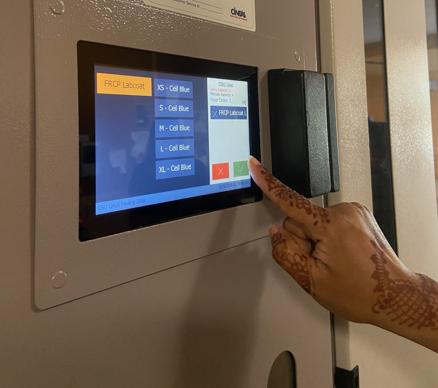 Lab coat dispensers a perfect fit for OSU researchers – Below the Radar