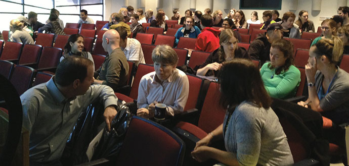 Scientists-in-training learn to effectively communicate research to the ...