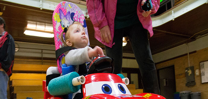 Mobility plays important role in development for toddlers with disabilities