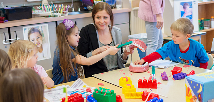 Center optimizes development and well-being of children and their families