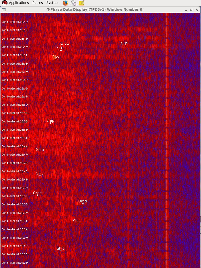 Orca and Ship Reef SB « Ocean Acoustics Program