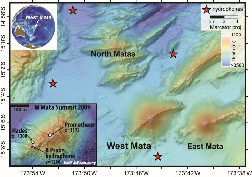 West Mata Deep Ocean Volcano « Ocean Acoustics Program