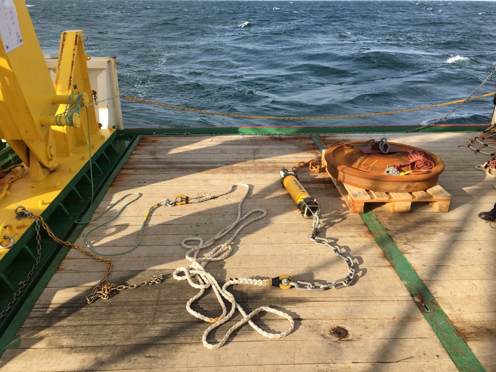 Anchor Setup « Ocean Acoustics Program