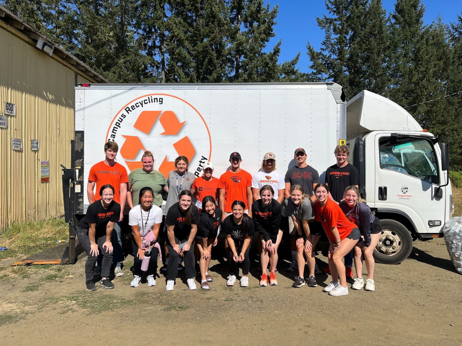 Campus Recycling supports Beaver Athlete Sustainability Team (BAST) and ...