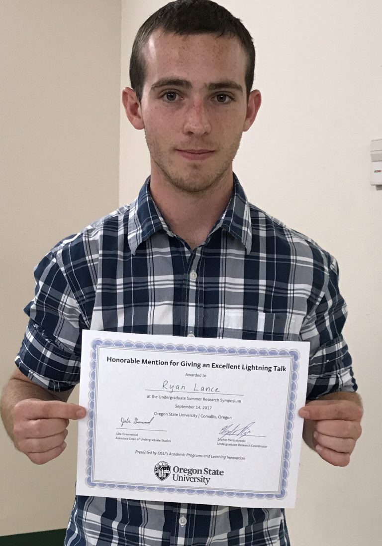 Undergraduate summer research is hopping! « The Spectrometer