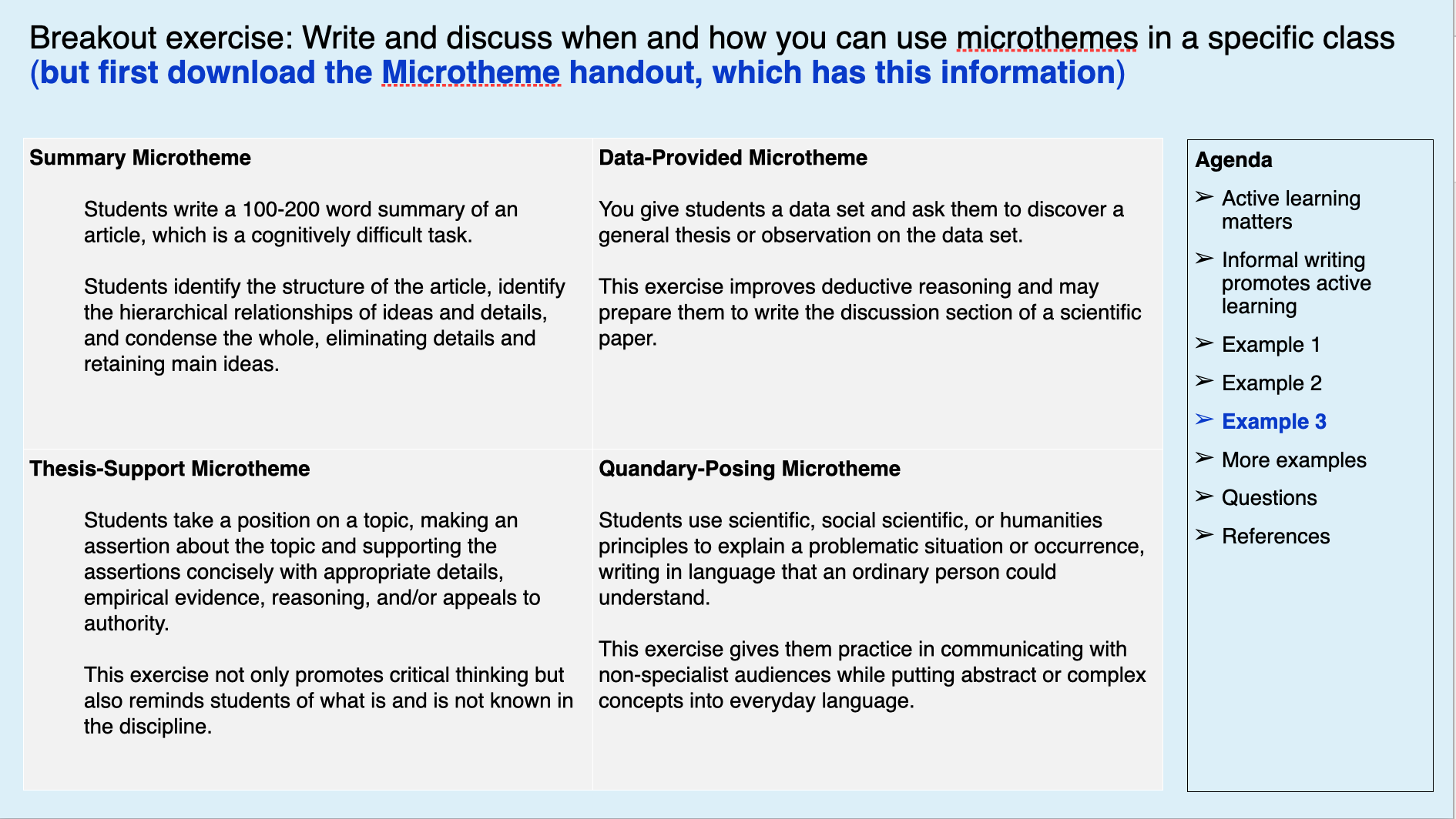 Fall 2021 « Teaching With Writing: The WIC Newsletter