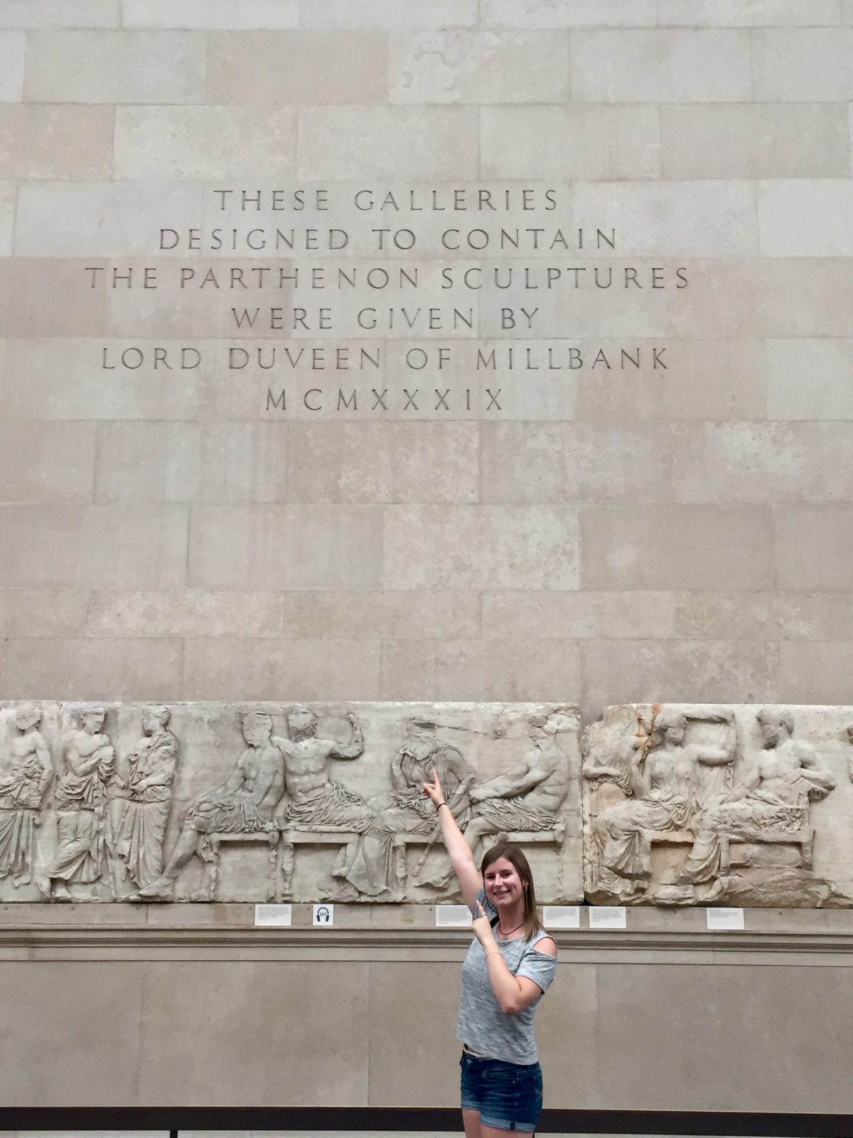 On Seeing the Elgin Marbles – Adventures Across the Pond