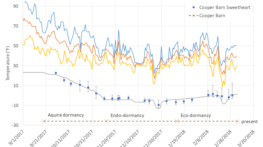 Sweet Cherry Development in the Pacific Northwest « Temperature ...