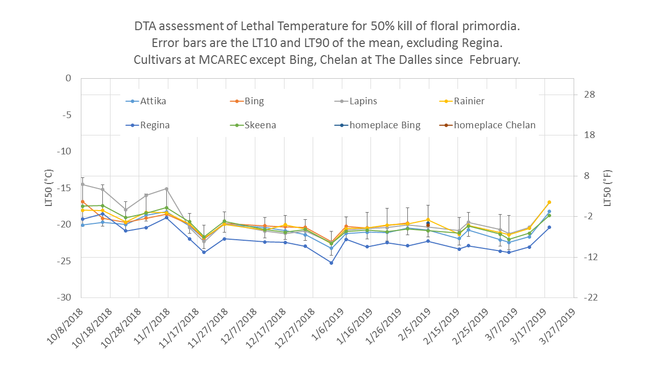 Sweet Cherry Development in the Pacific Northwest « Temperature ...