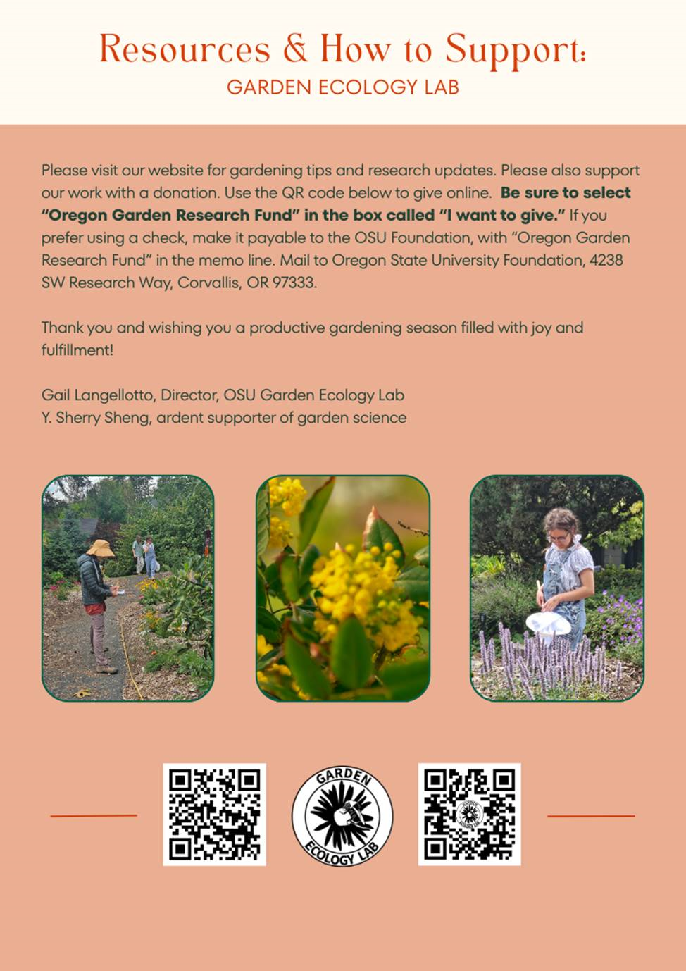 Garden Ecology Lab | Socio-ecological research in urban and suburban ...