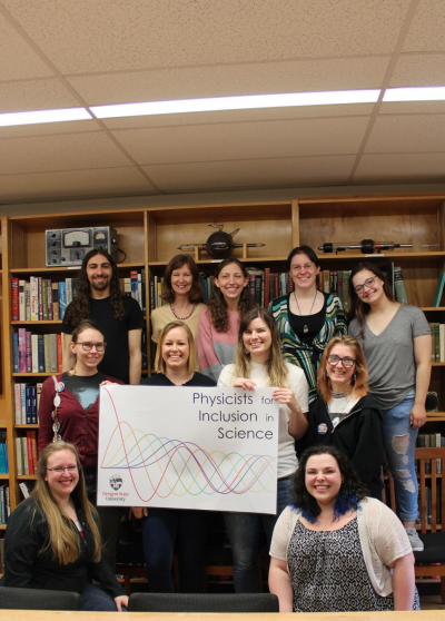 2017/18 Group Photo - Physicists for Inclusion in Science