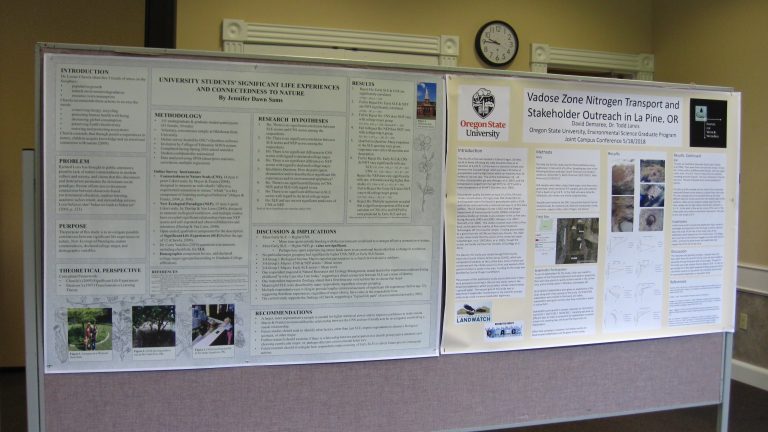 Dawn Sams and Demaree’s posters – Annual Environmental Joint Campus ...