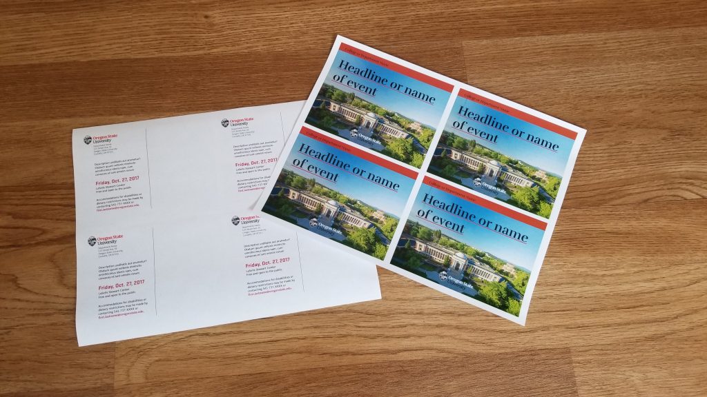 Printing 4 up In Powerpoint University Marketing