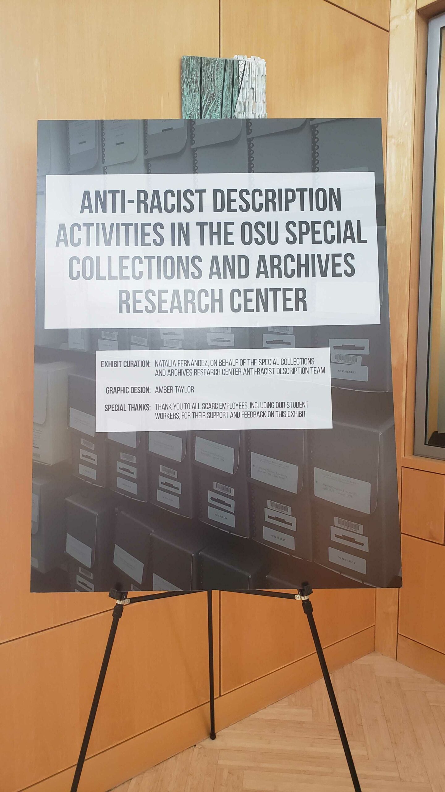 SCARC Anti-Racist Description Activities Exhibit, 2024-2025 | Special ...