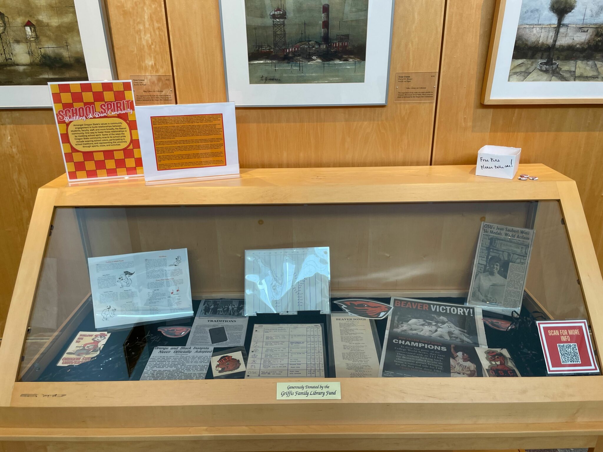 “School Spirit: Building A Dam Community”, our new mini exhibit, is now ...