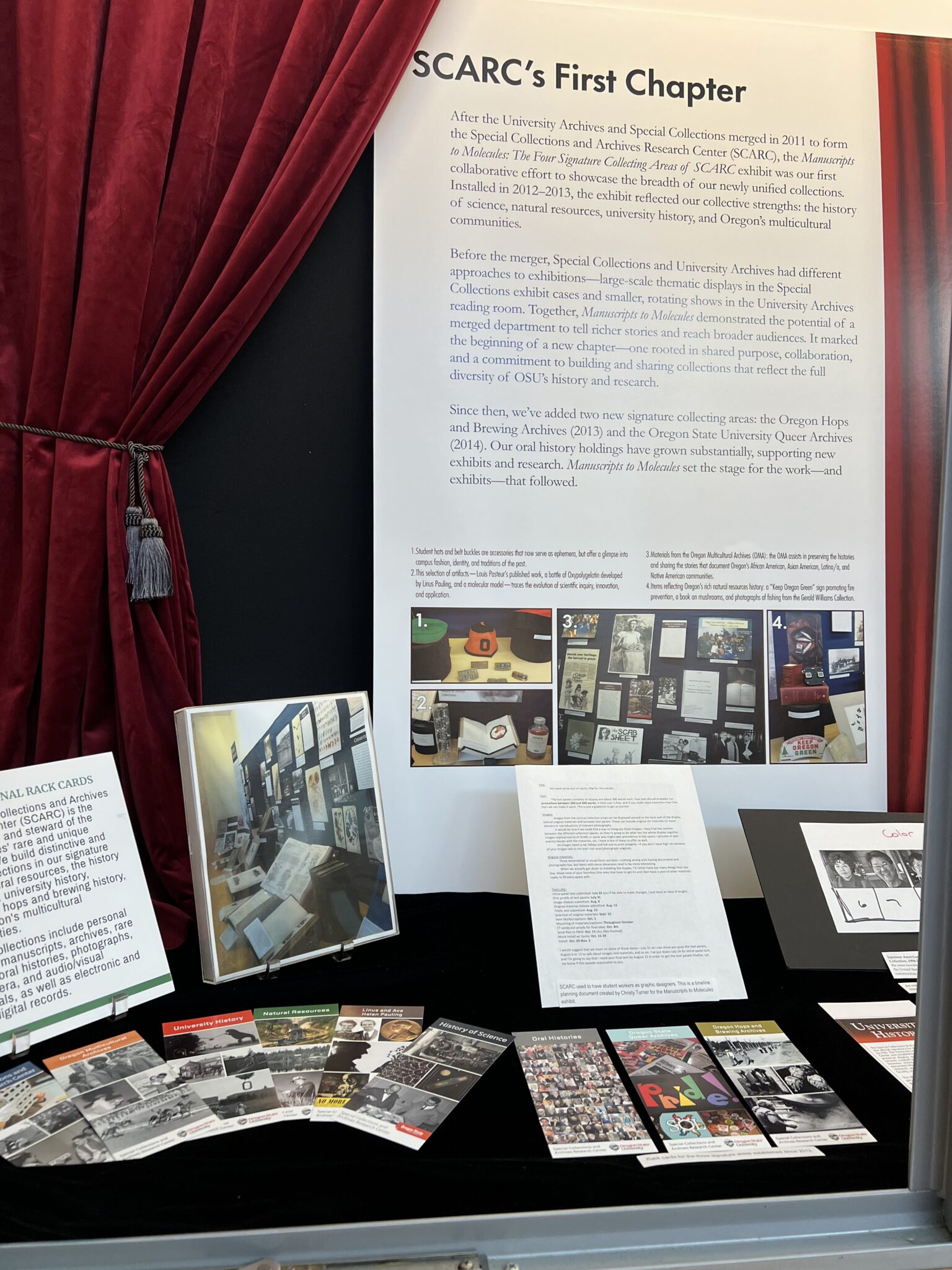 Exhibit on Exhibits! “Looking Back, Looking Ahead: A Retrospective of ...