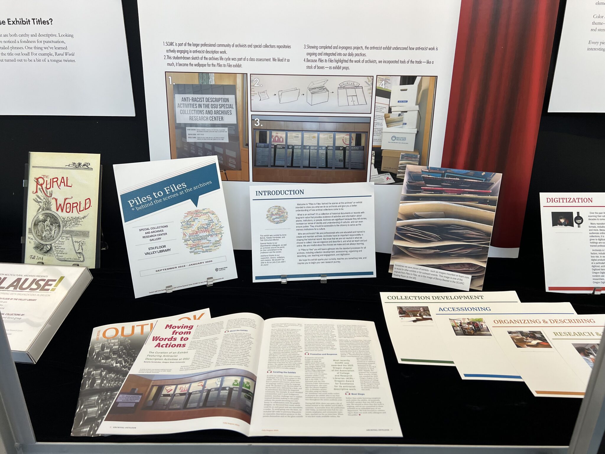 Exhibit on Exhibits! “Looking Back, Looking Ahead: A Retrospective of ...