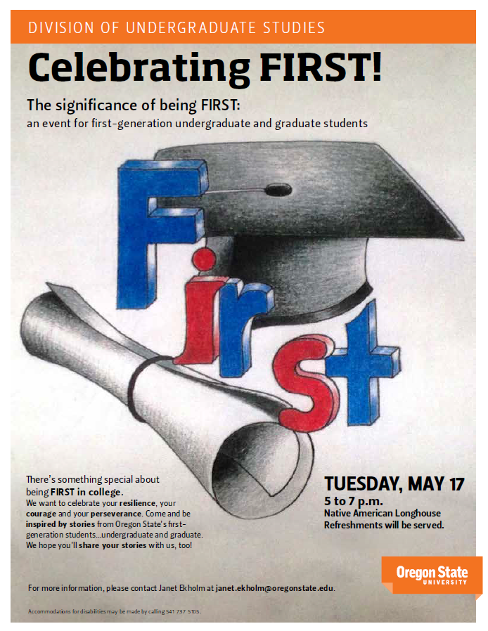 Celebrating FIRST! Students Sharing their Stories | OMA and OSQA Blog