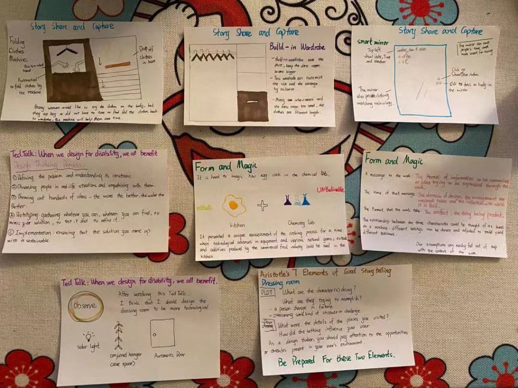 Story Share and Capture – Design Thinking