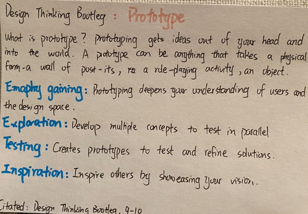 Why Prototype? – Design Thinking