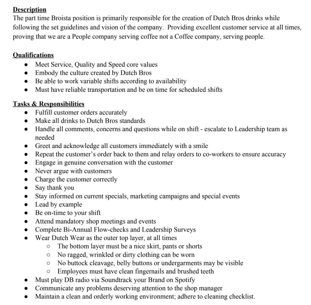 Job Descriptions Management 448 The Hiring WHO How To