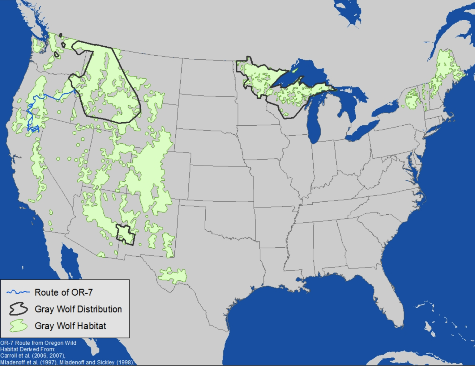 Species Habitat | The Gray Wolf: To List or Not to List?