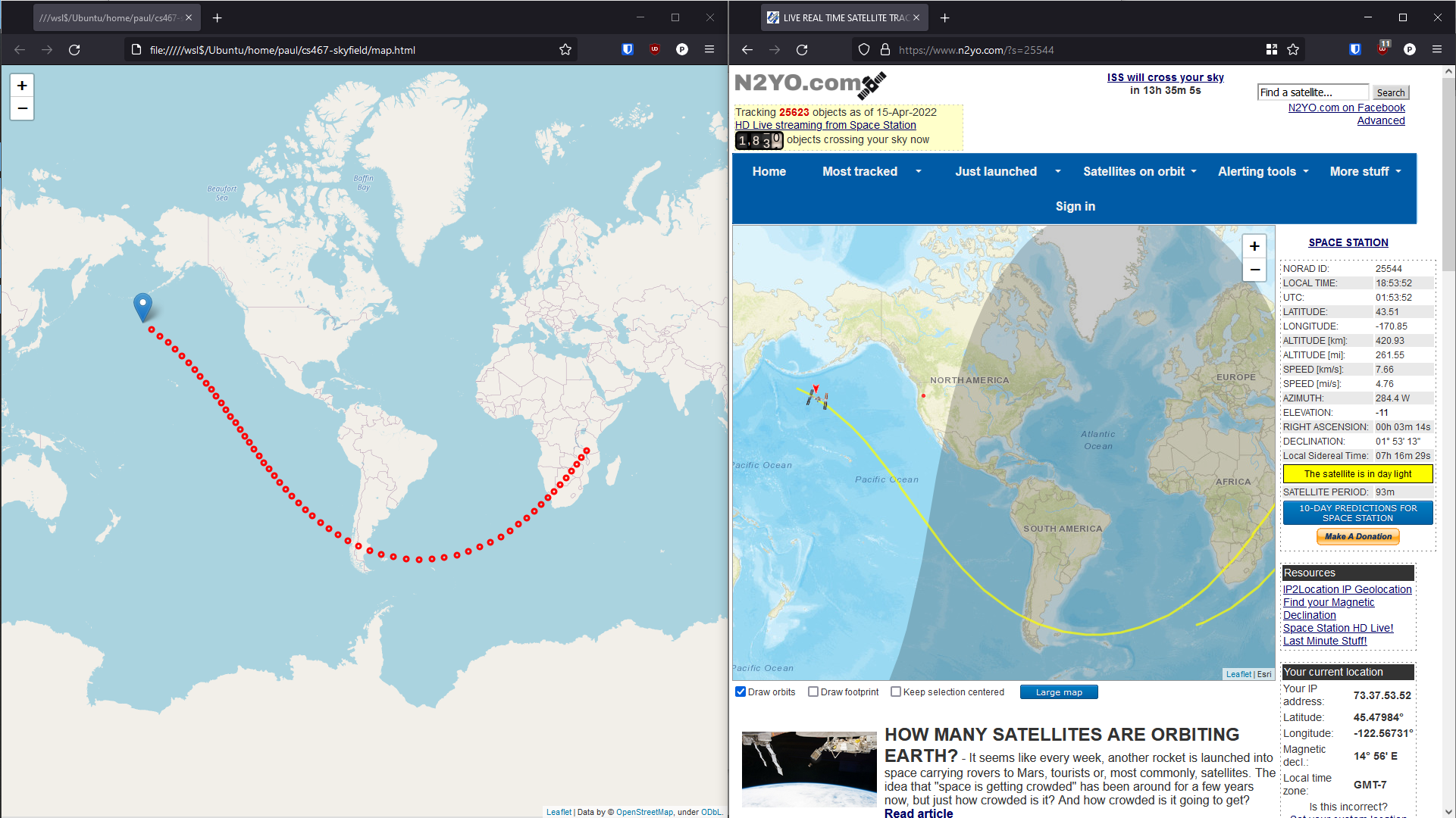 Week 3 – Skyfield – Spud Launching