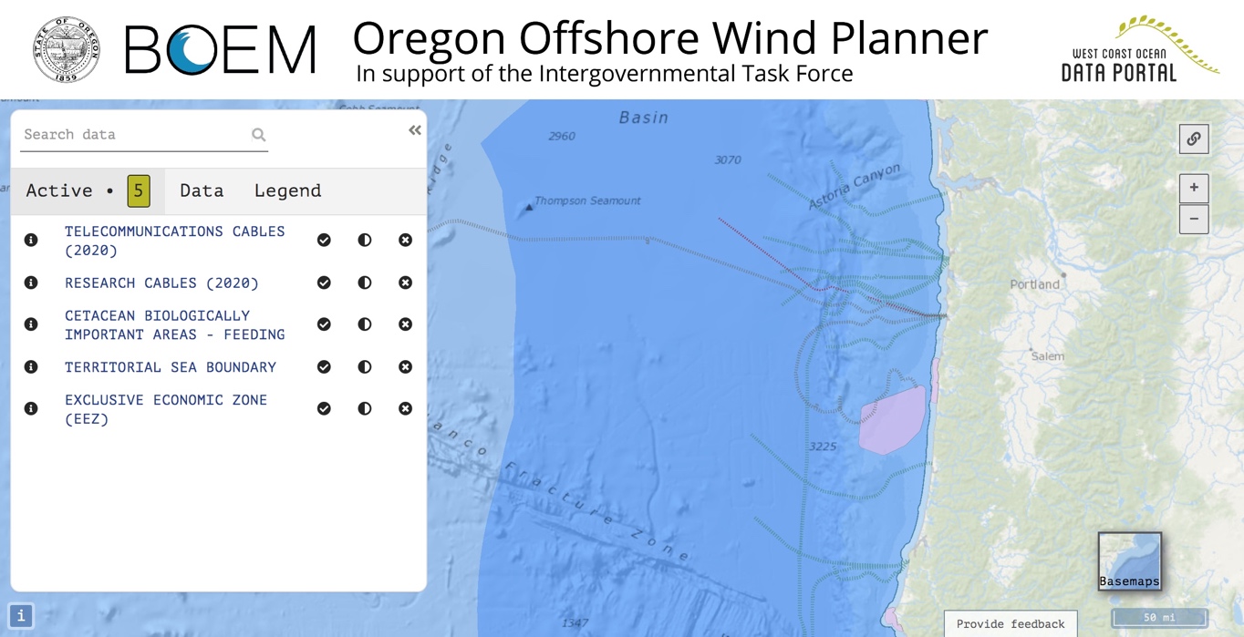 Planning for the Possibility of Offshore Wind on Oregon’s Outer ...