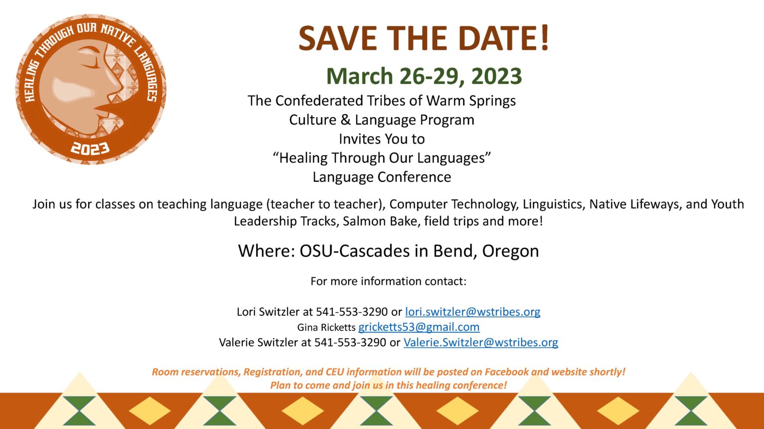 Healing Through Our Native Languages | A conference hosted by the ...