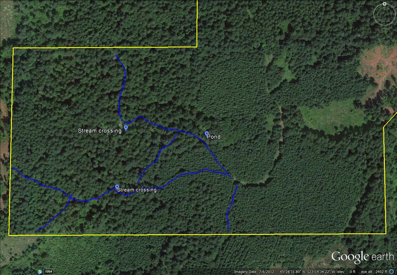Mapping your forest with Google Earth and a GPS phone app « TreeTopics