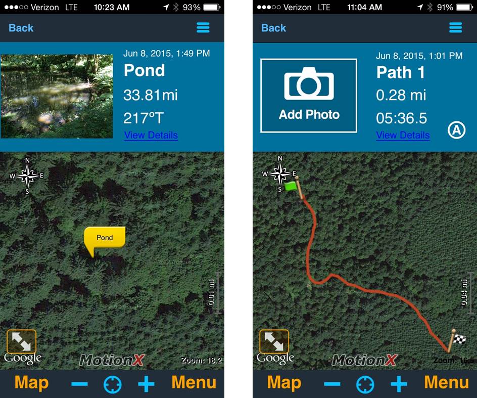 Mapping your forest with Google Earth and a GPS phone app « TreeTopics